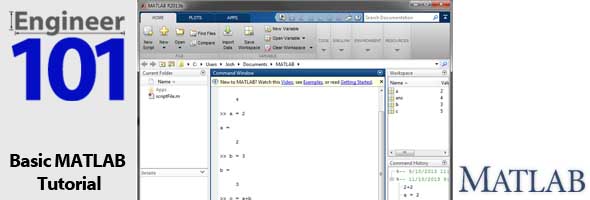 Getting to Know the MATLAB Environment - Engineer101.com Getting to Know the MATLAB Environment - Engineer101.com